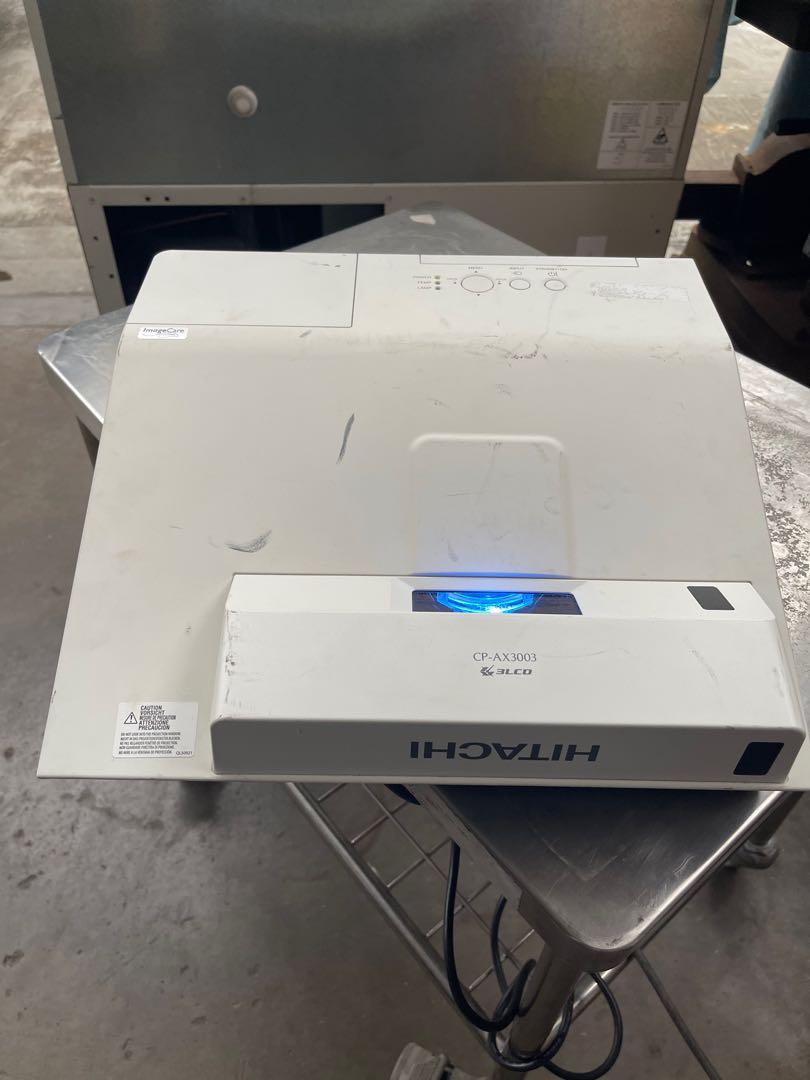 Hitachi CP-AX3003 short throw Projecter, TV & Home Appliances, TV ...