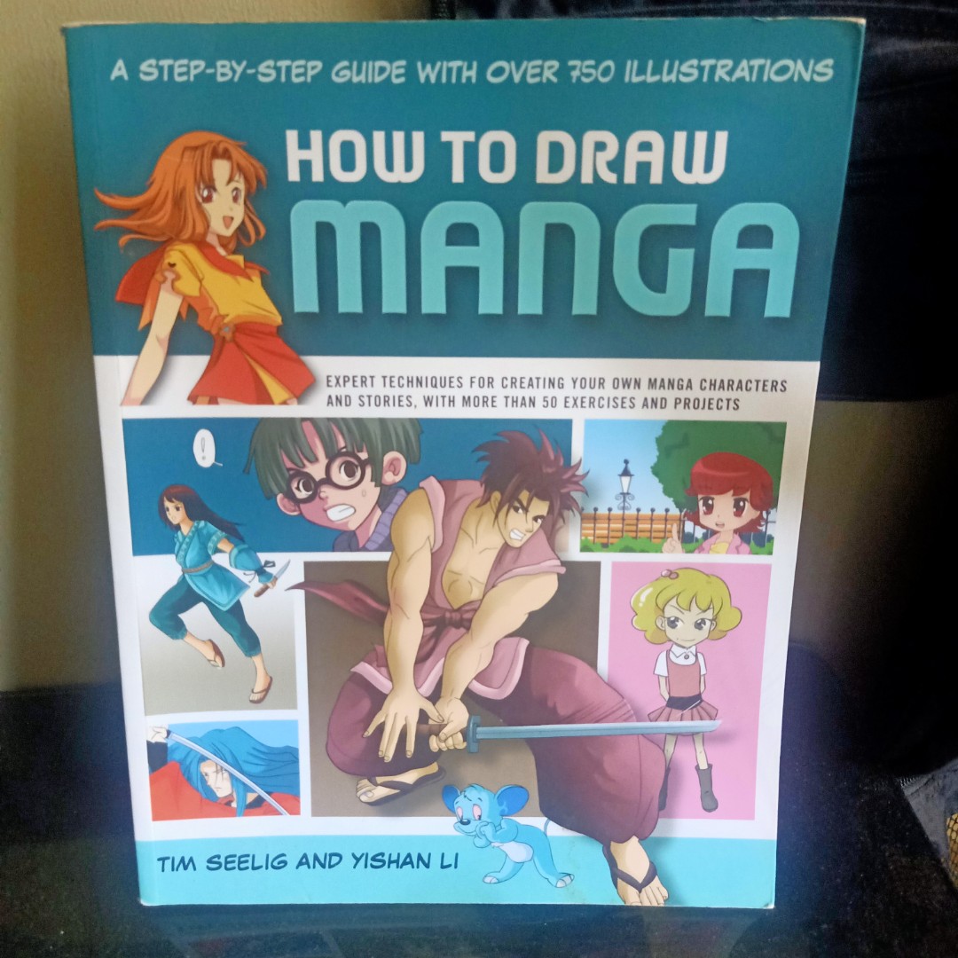 HOW TO DRAW MANGA - A STEP-BY-STEP GUIDE, Hobbies & Toys, Books ...