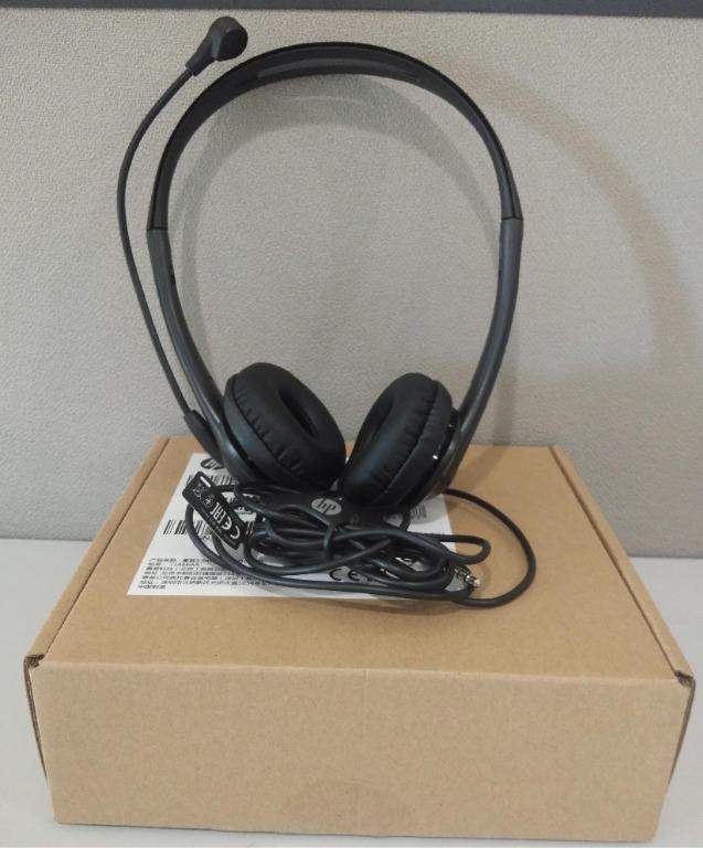 Hp stereo 3.5mm headset, Audio, Headphones & Headsets on Carousell