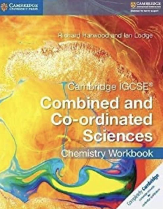 IGCSE Coordinated Science Chemistry Workbook, Hobbies & Toys, Books ...