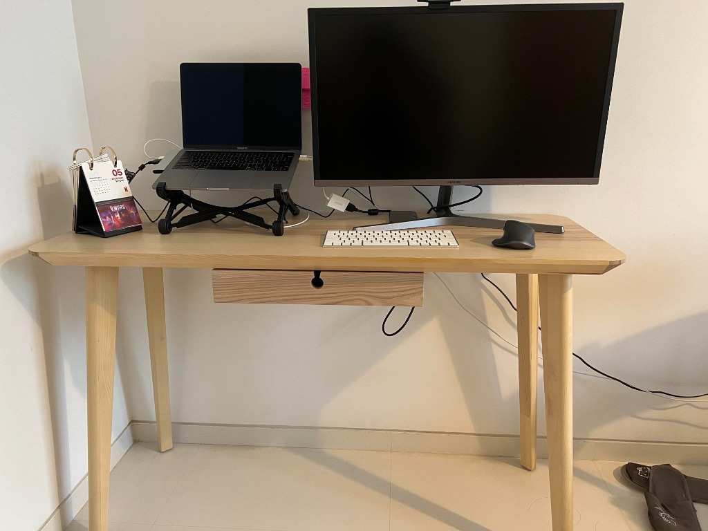 Ikea Lisabo Desk, Furniture & Home Living, Furniture, Tables & Sets on ...