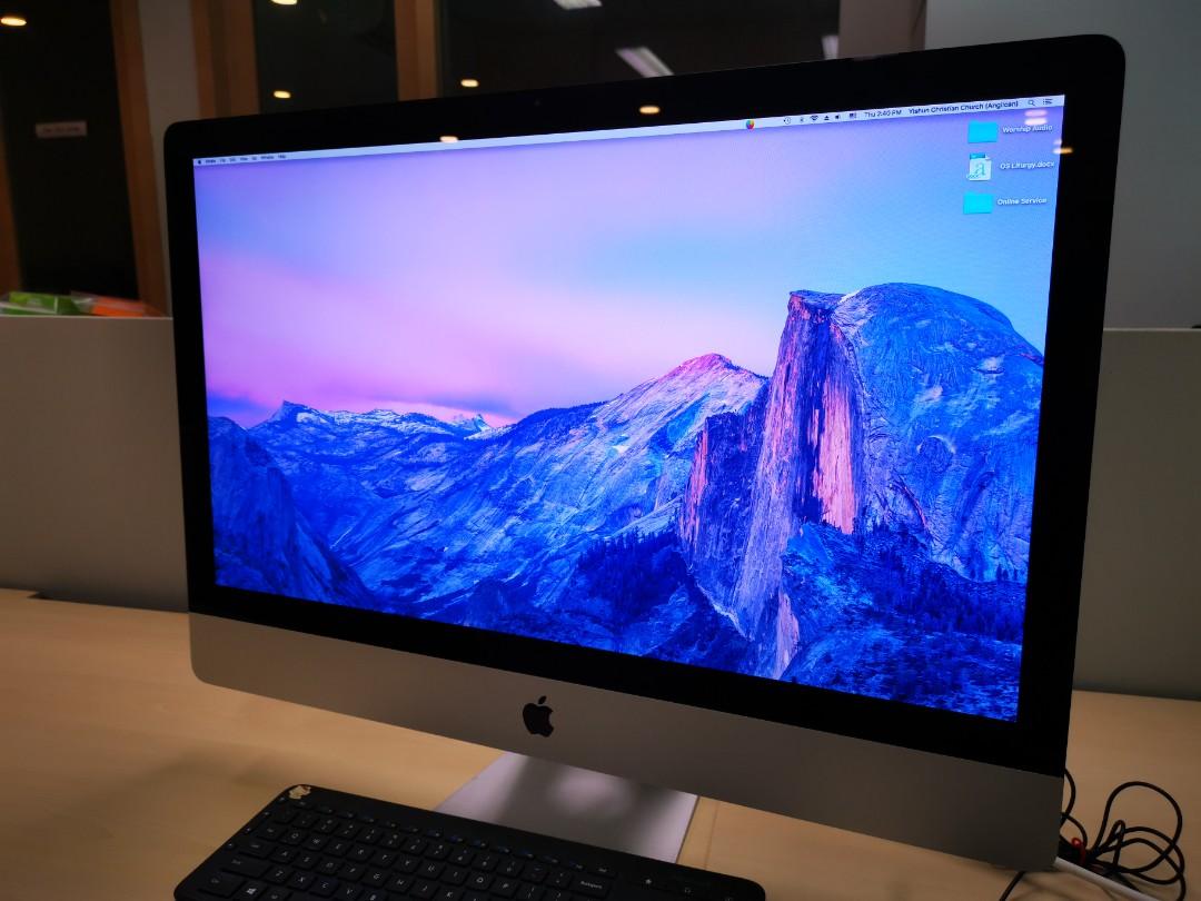 iMac 27 inch, Computers & Tech, Desktops on Carousell