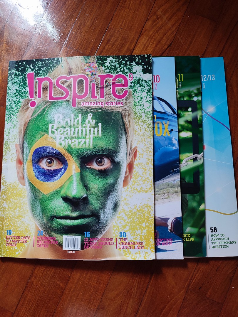 Inspire magazine, present perfect,ithink magazine, Hobbies & Toys ...