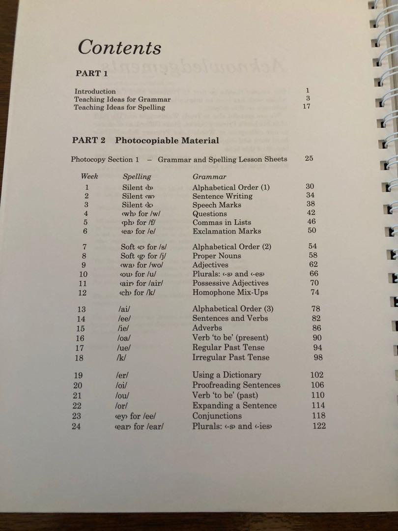 Jolly Phonics- The Grammar 2 Handbook, Hobbies & Toys, Books ...