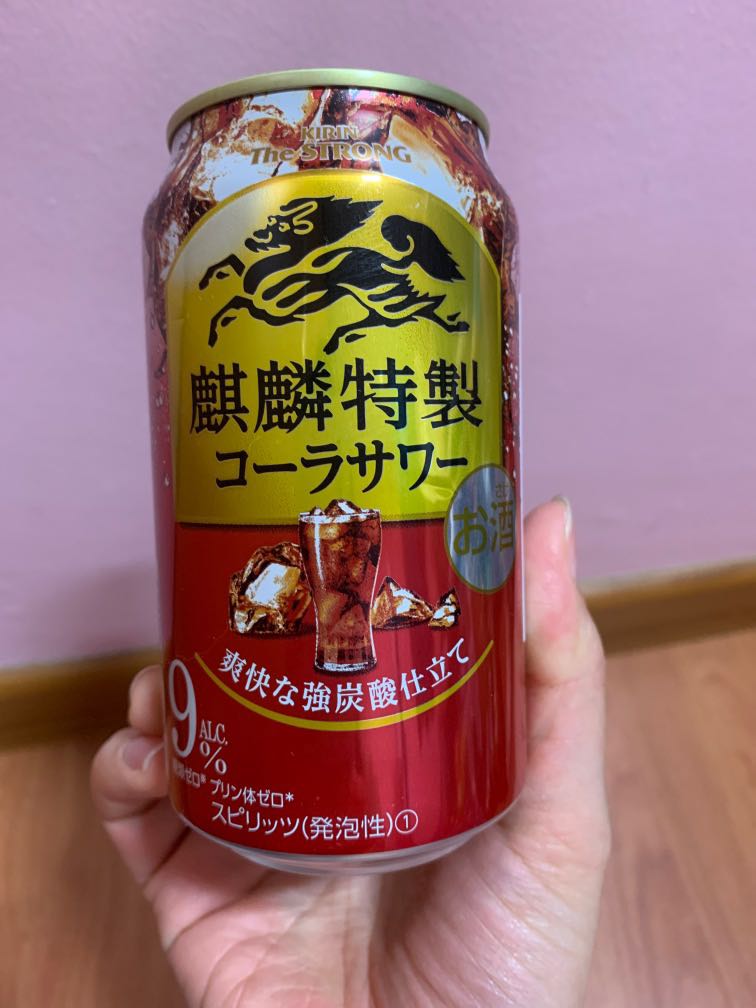 Kirin the strong cola sour 9%, Food & Drinks, Alcoholic Beverages on ...