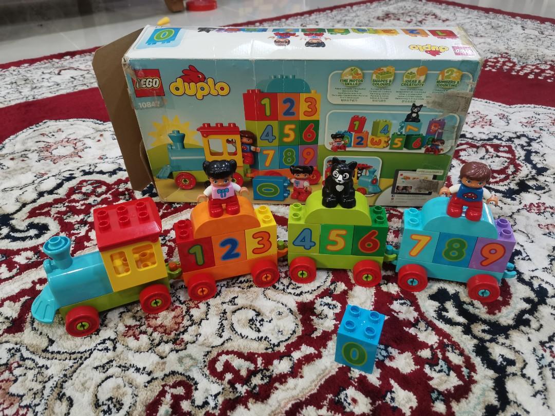 LEGO TRAIN NUMBERS, Hobbies & Toys, Toys & Games on Carousell