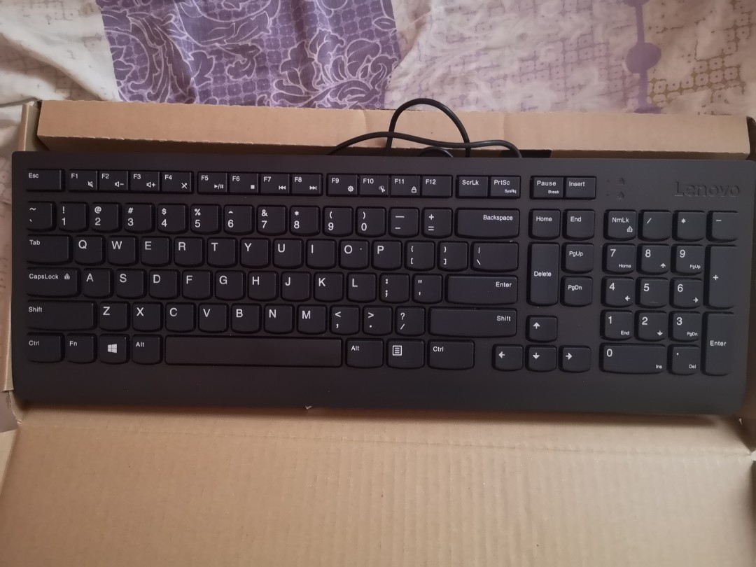 Lenovo wired keyboard, Computers & Tech, Parts & Accessories, Computer ...