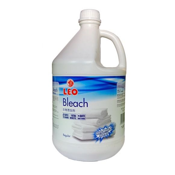 LEO BLEACH 3.8L, Furniture & Home Living, Cleaning & Homecare Supplies ...