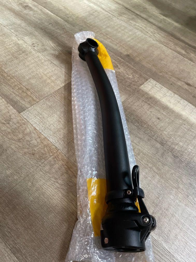 Litepro Folding Bike Stems 37cm Inward Fold Stem Gooseneck Curved Stem ...