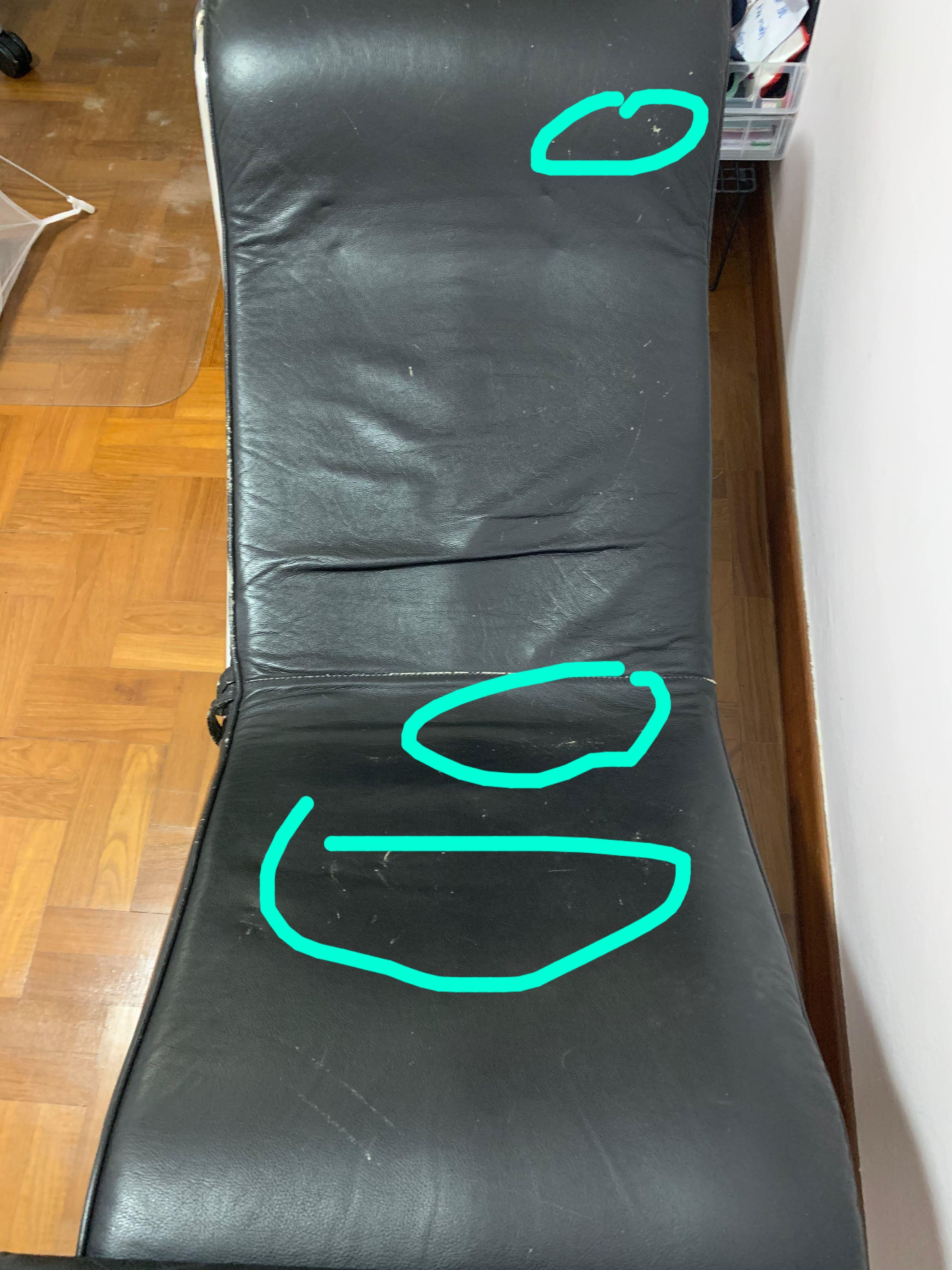 Lounge Chair (Minor scratches - see pic 2), Furniture & Home Living ...