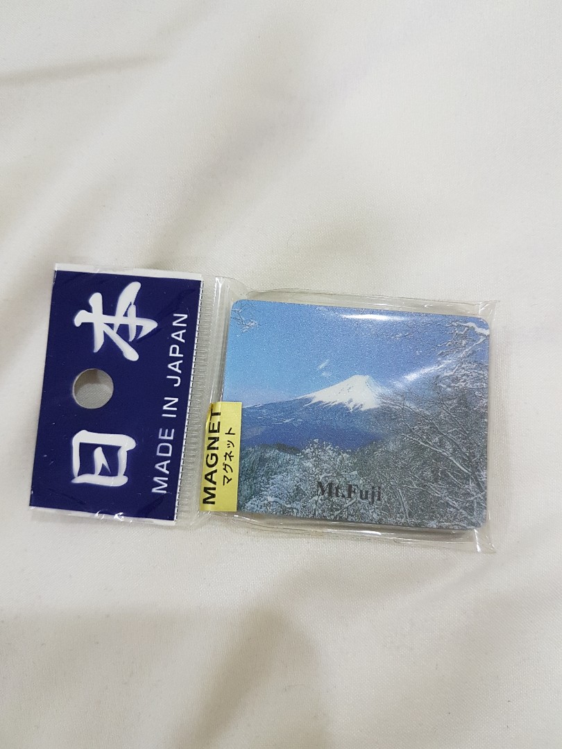 Made In Japan Mt.Fuji Fridge Magnet, Hobbies & Toys, Stationery & Craft ...