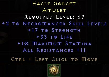 Tal Rasha's Amulet - 28Res 20Res Mara's Kaleidoscope - +2 Skills Rare ...