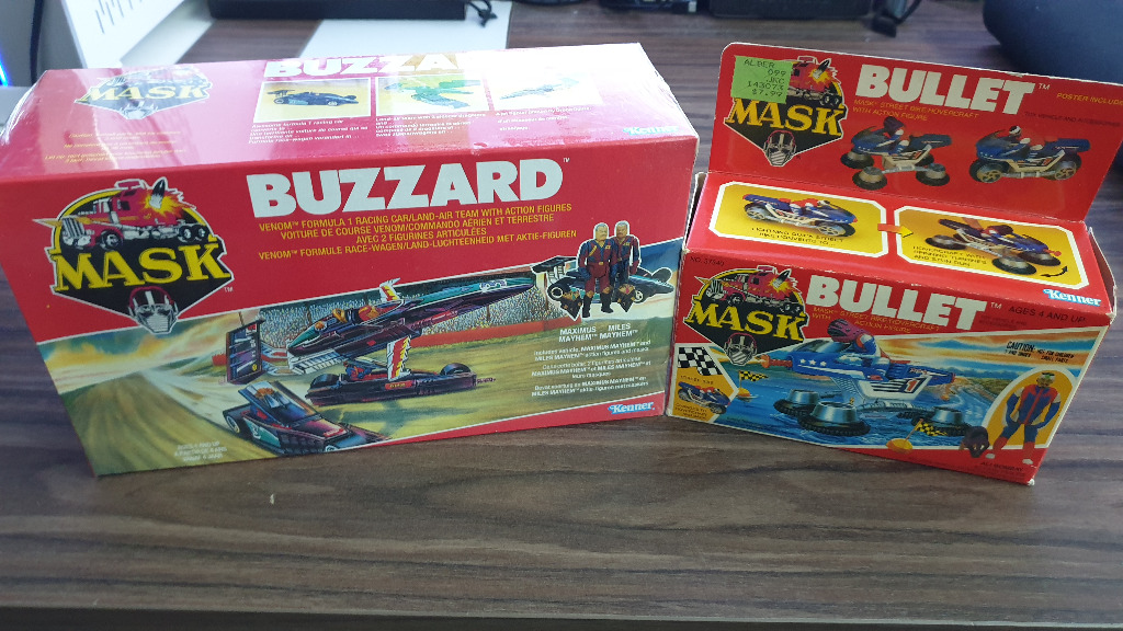 M.A.S.K. MASK Buzzard & Bullet MISB NIB, Hobbies & Toys, Memorabilia ...