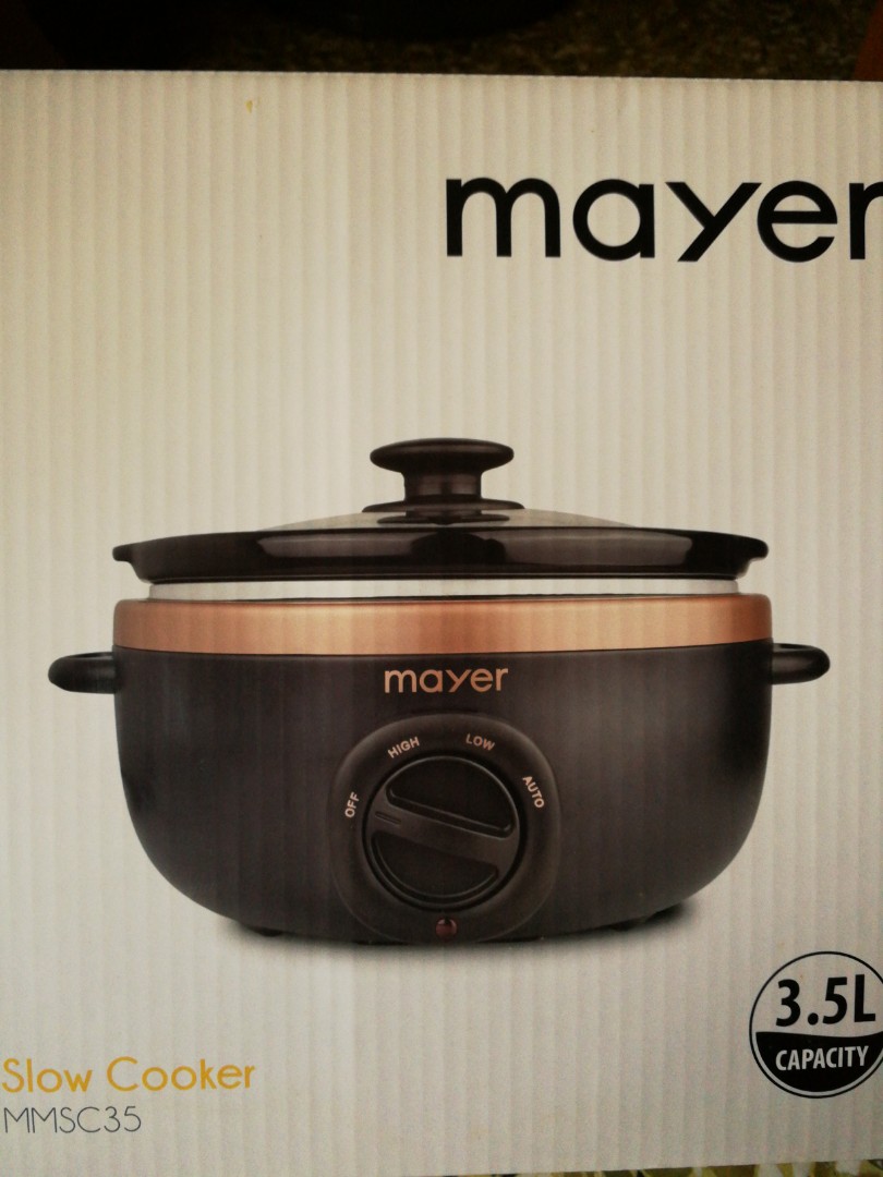 Mayer Slow Cooker, TV & Home Appliances, Kitchen Appliances, Cookers on ...