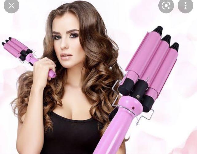 MERMAID CURLS/ BEACHY WAVES HAIR CURLER, Beauty & Personal Care, Hair ...