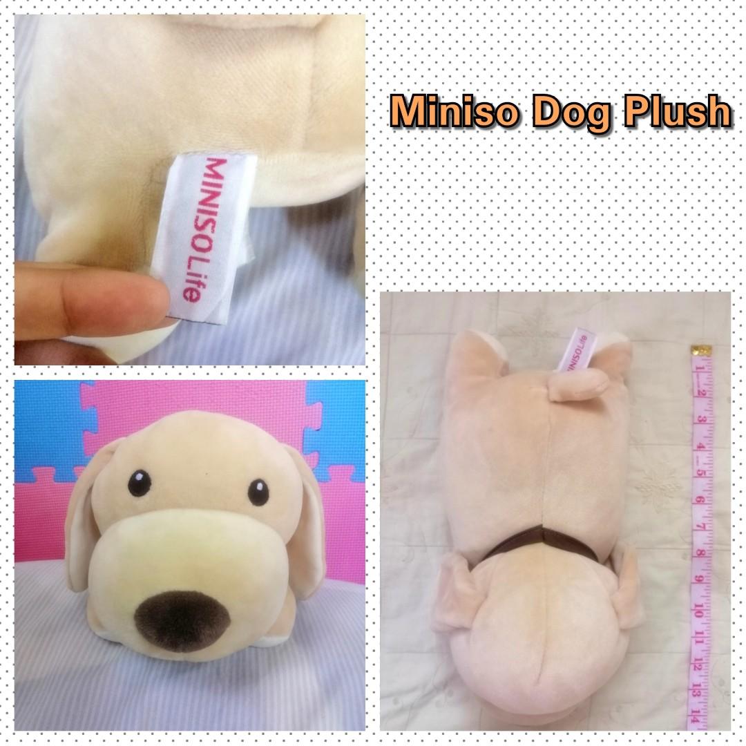 Miniso Dog Plush, Hobbies & Toys, Toys & Games on Carousell