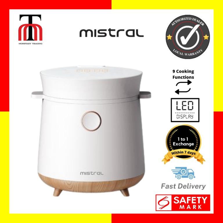Mistral Mimica 0.5L Digital Rice Cooker MRC16C, TV & Home Appliances ...