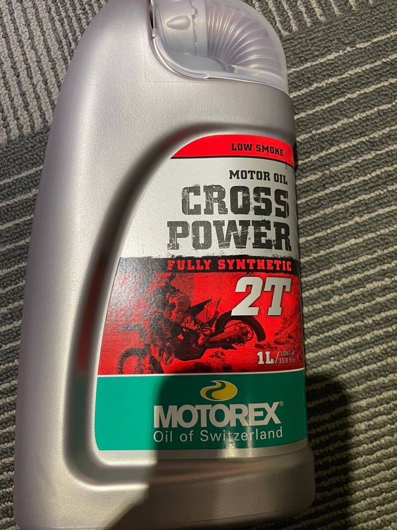 Motorex CROSS POWER 2T, Motorcycles, Motorcycle Accessories on Carousell