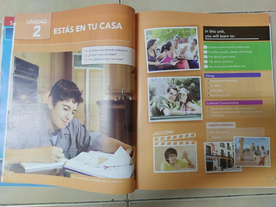 Mundo Real 1 International edition Student book, Hobbies & Toys, Books ...