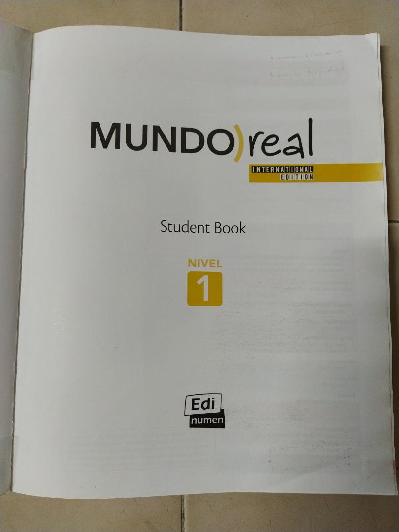 Mundo Real 1 International edition Student book, Hobbies & Toys, Books ...