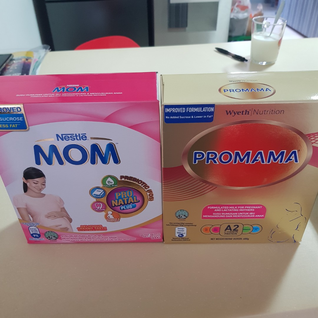 Nestle and promama milk for pregnant women, Food & Drinks, Beverages on Carousell