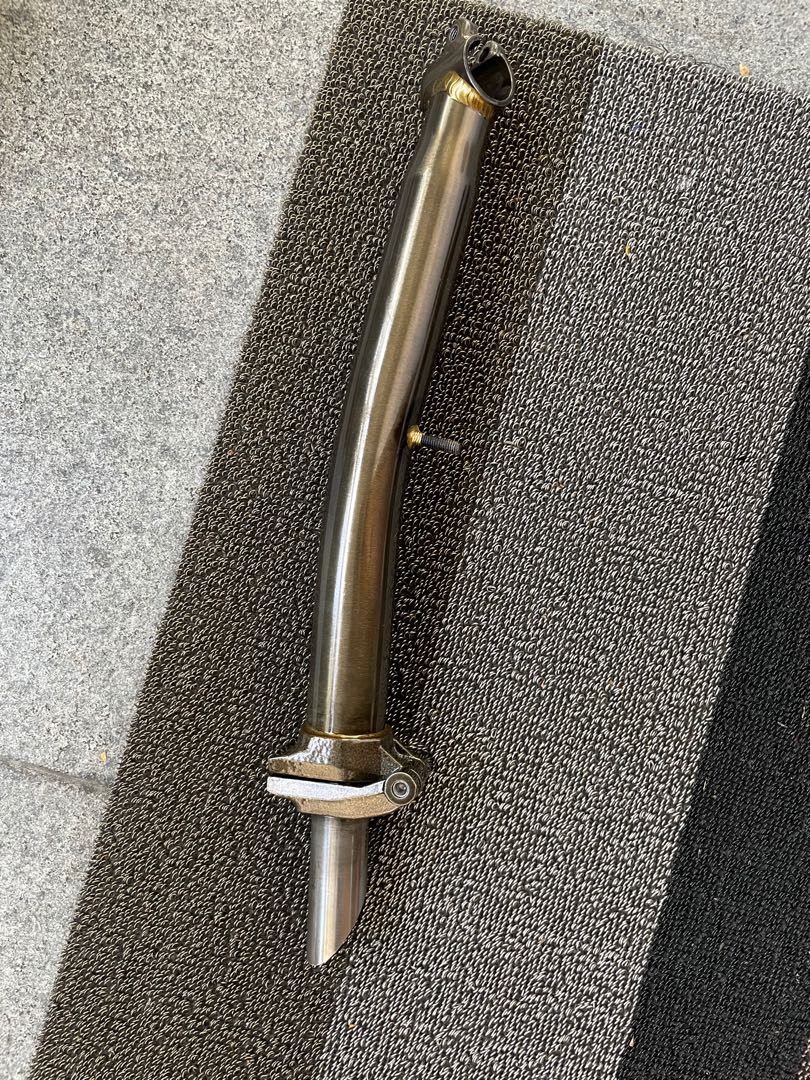 New Brompton M stem - Black lacquer PPF, Sports Equipment, Bicycles ...