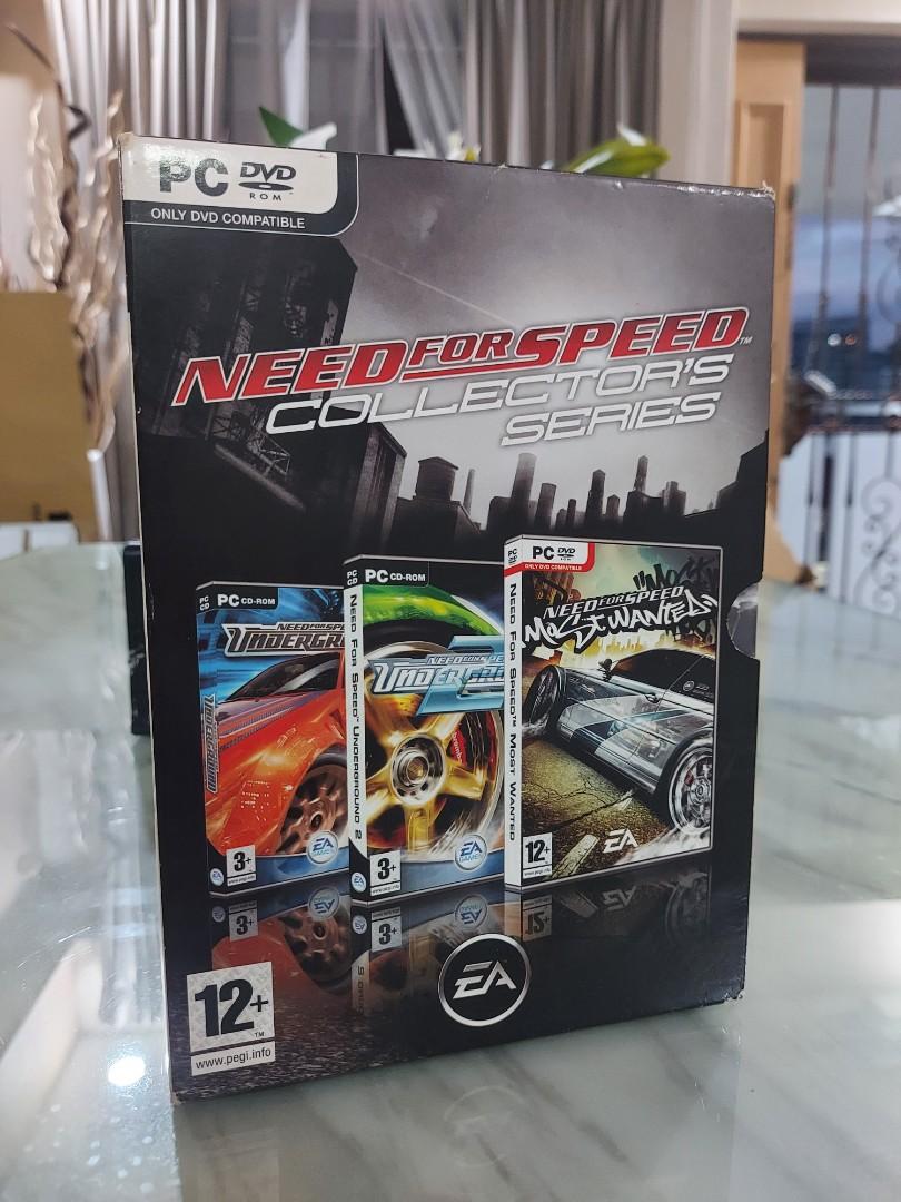 Original Need For Speed collection series with activation code for PC ...