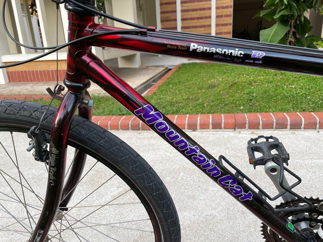 Panasonic Mountain Cat Retro vintage 90s MTB, Sports Equipment ...