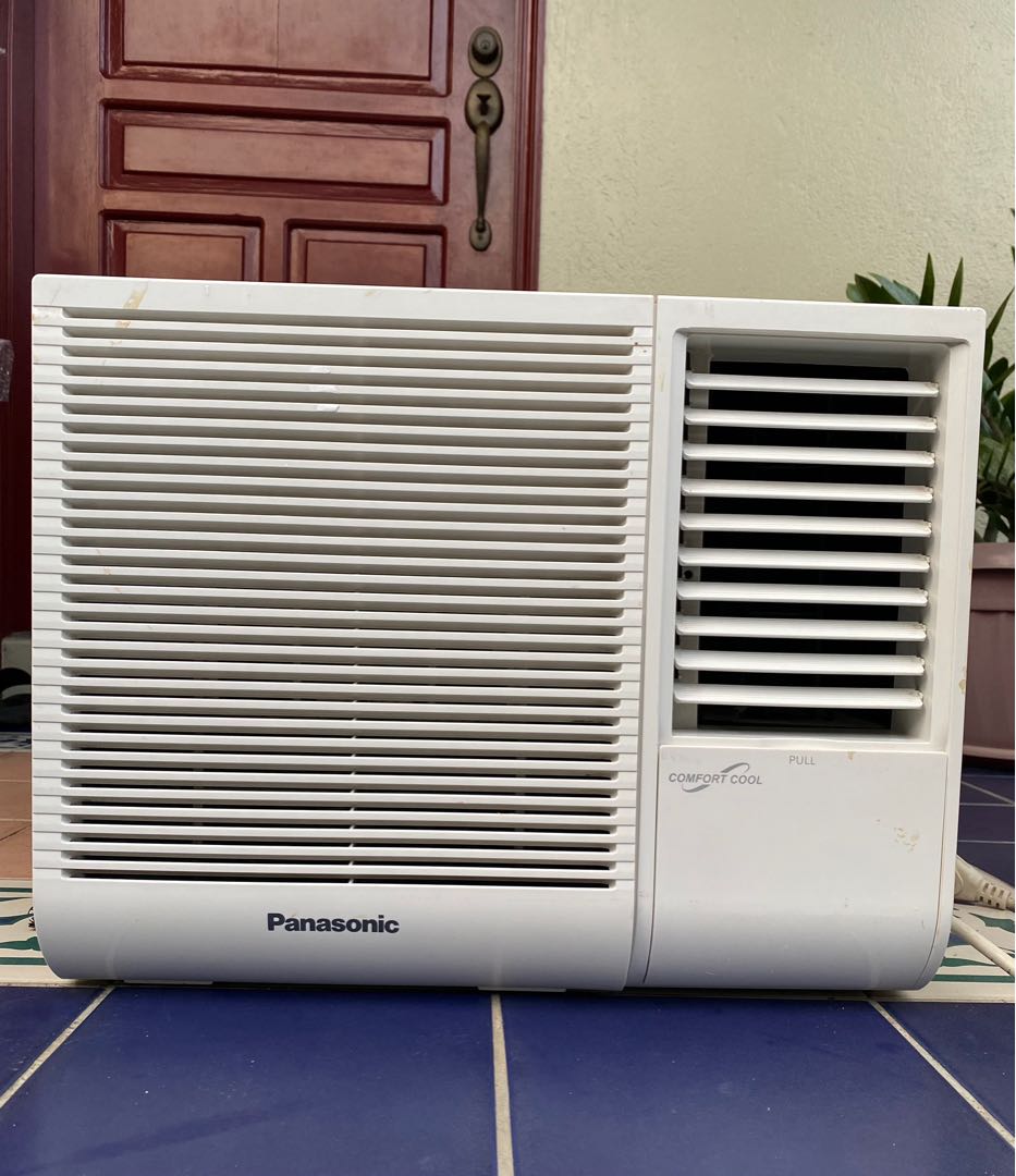Panasonic Window Type Aircon 1HP, TV & Home Appliances, Air ...