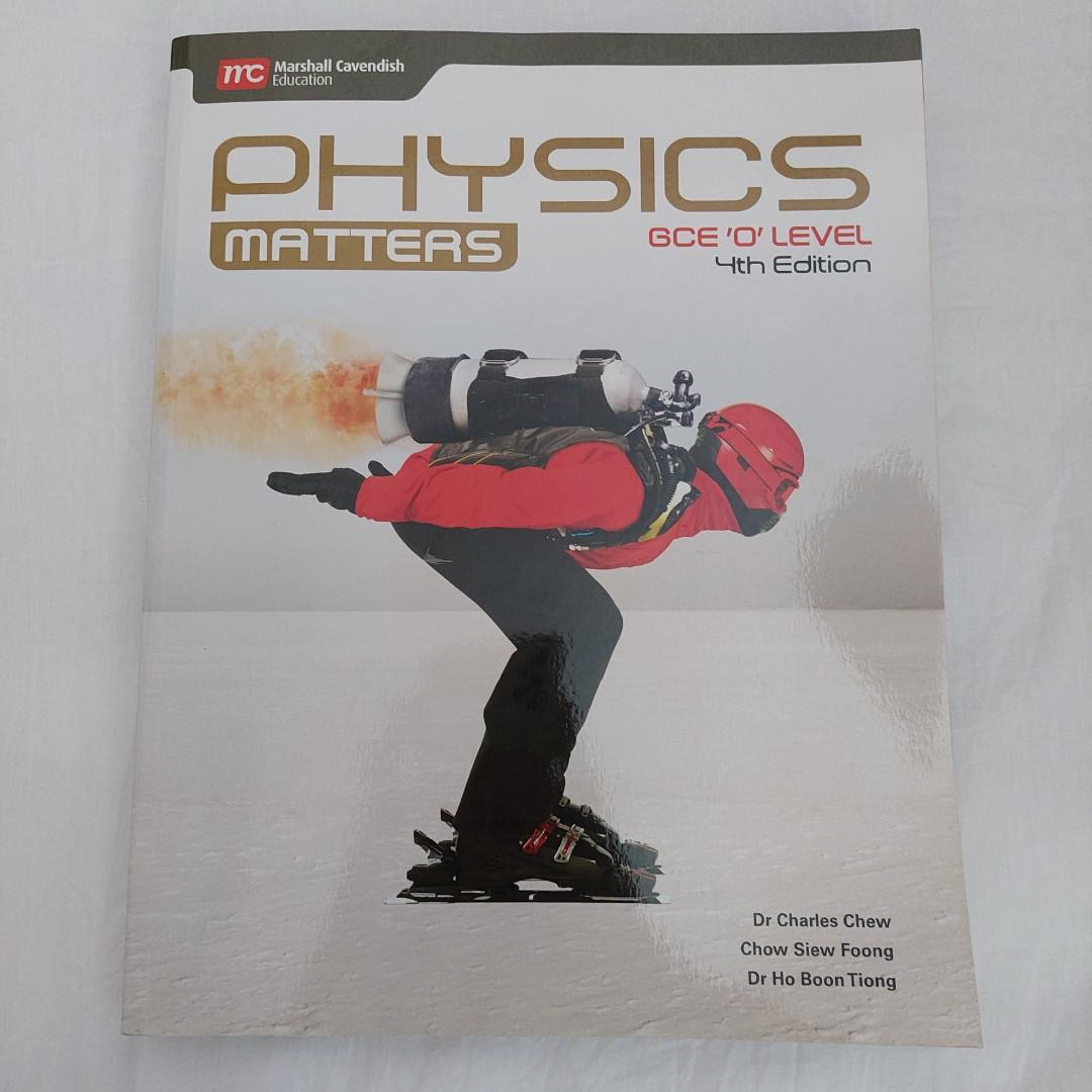 physics matters gce 'o' level 2nd edition textbook, Hobbies & Toys ...
