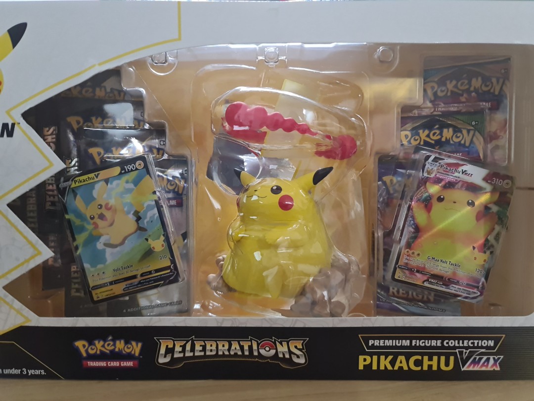 Pikachu Vmax Premium Figure Collection, Hobbies & Toys, Toys & Games on ...