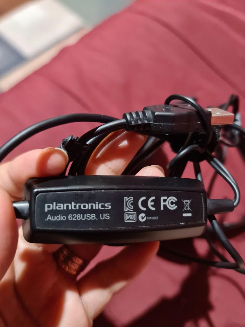 Plantronics Audio 628 USB with Stand, Audio, Headphones & Headsets on ...