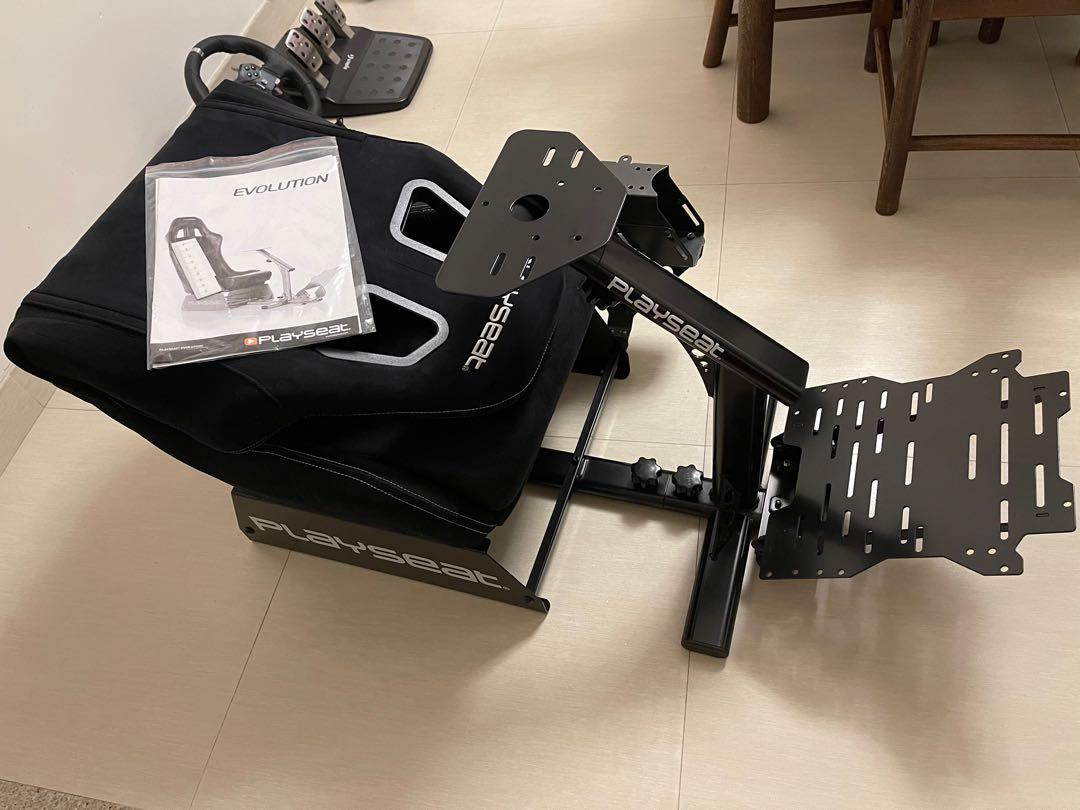 Playseat Evolution Alcantara 連 shifter mount 棍波架, 電子遊戲, 遊戲機配件, 手掣 ...