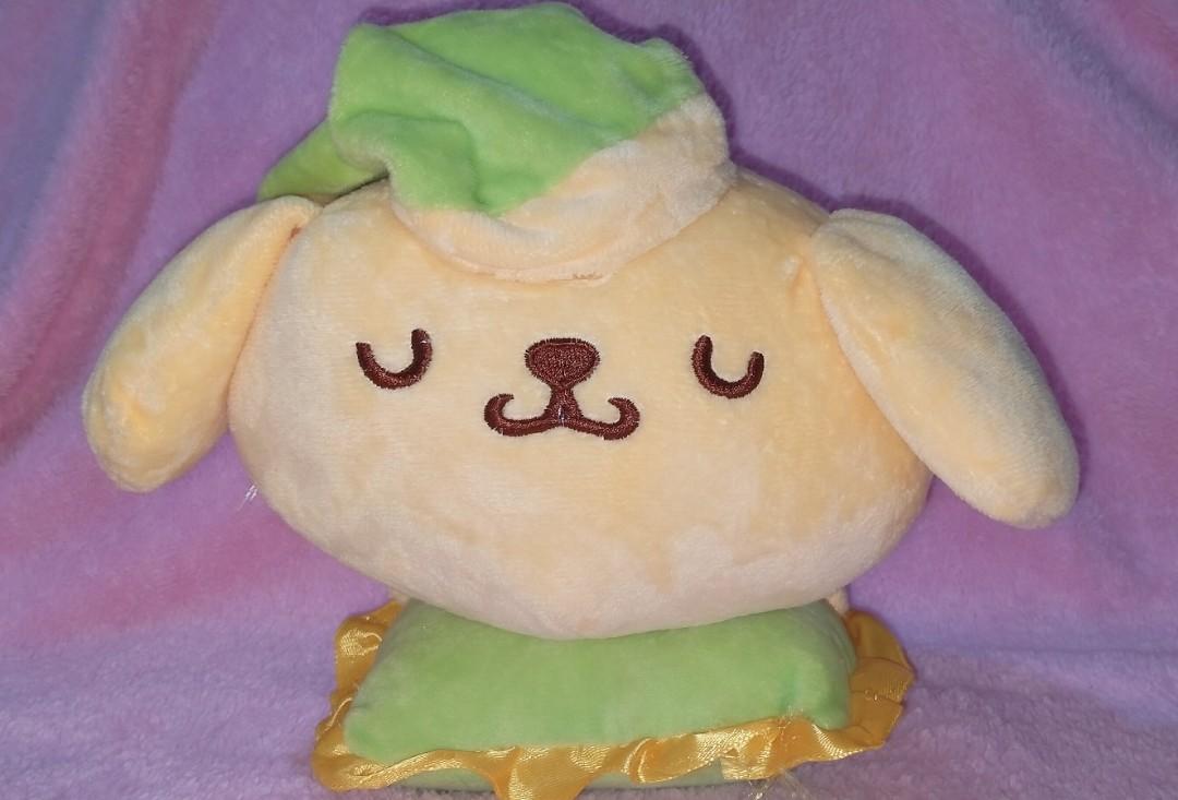 Pompompurin Sleeping Plush, Hobbies & Toys, Toys & Games on Carousell