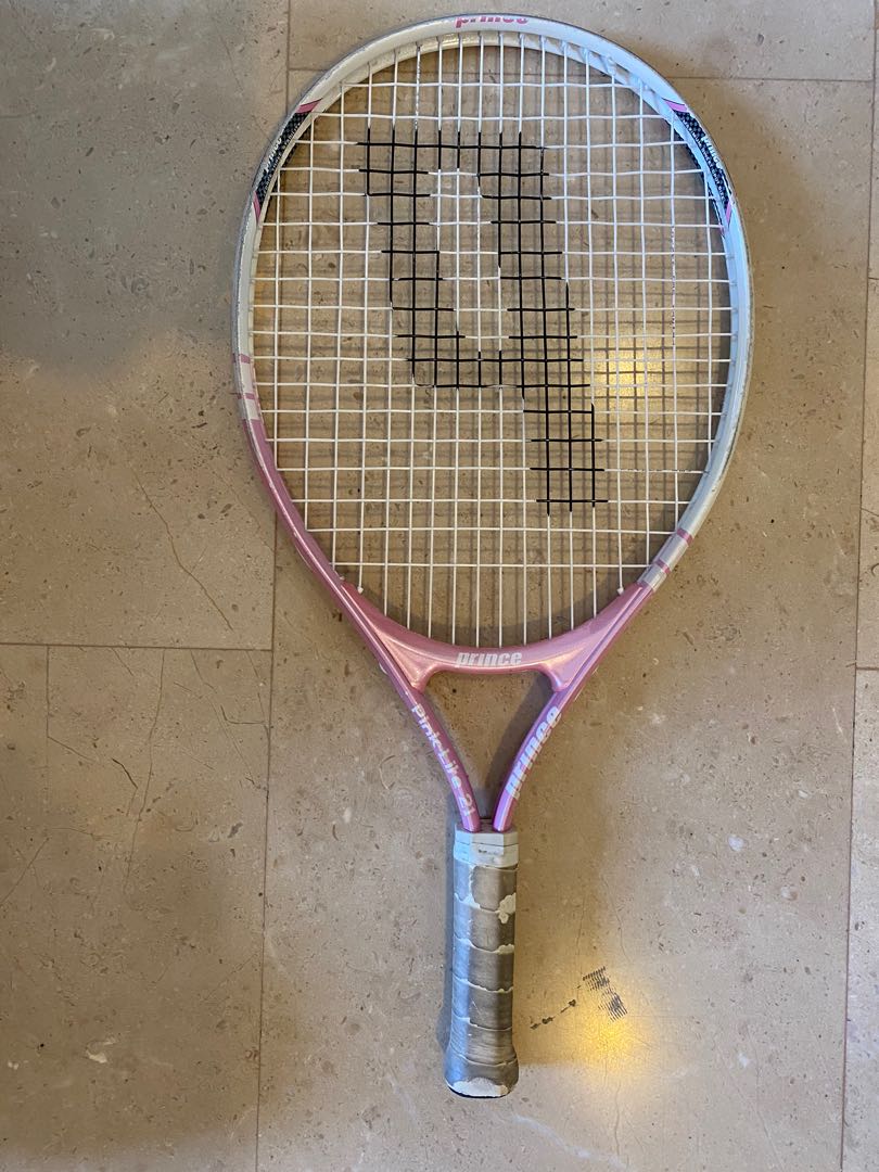 Prince Pink Lite 21 Junior Tennis Racquet, Sports Equipment, Sports ...