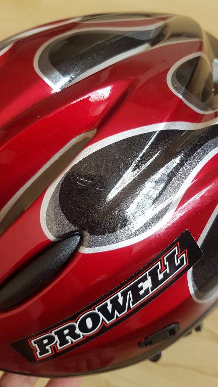 Prowell Helmet Size L - USED, Sports Equipment, Bicycles & Parts, Parts ...