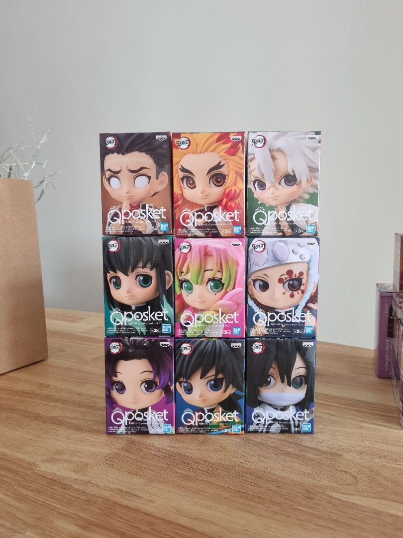 Qposket petit - Kimetsu no yaiba demon slayer full set 9 Pillar ...