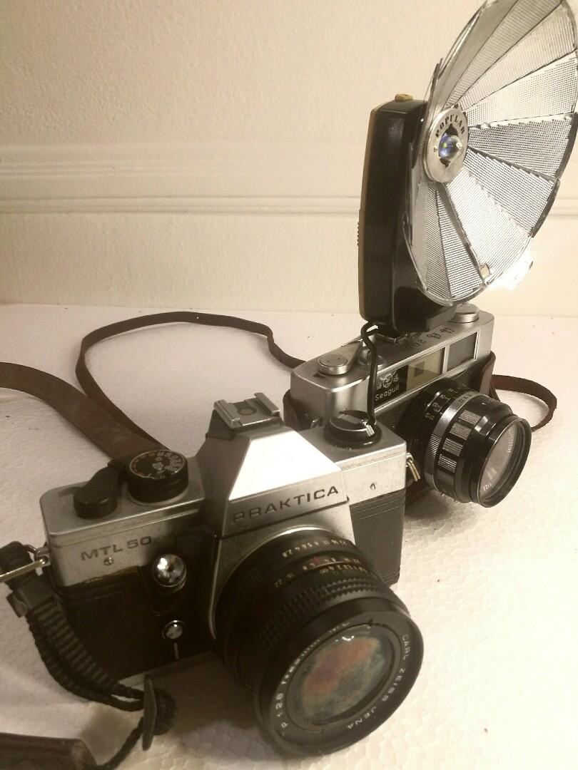 Retro cameras for display, Photography, Cameras on Carousell