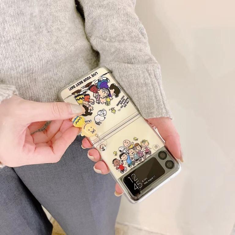 [Samsung] Coellica's Snoopy and Charlie Samsung Galaxy Z Flip 3 5G Cute ...
