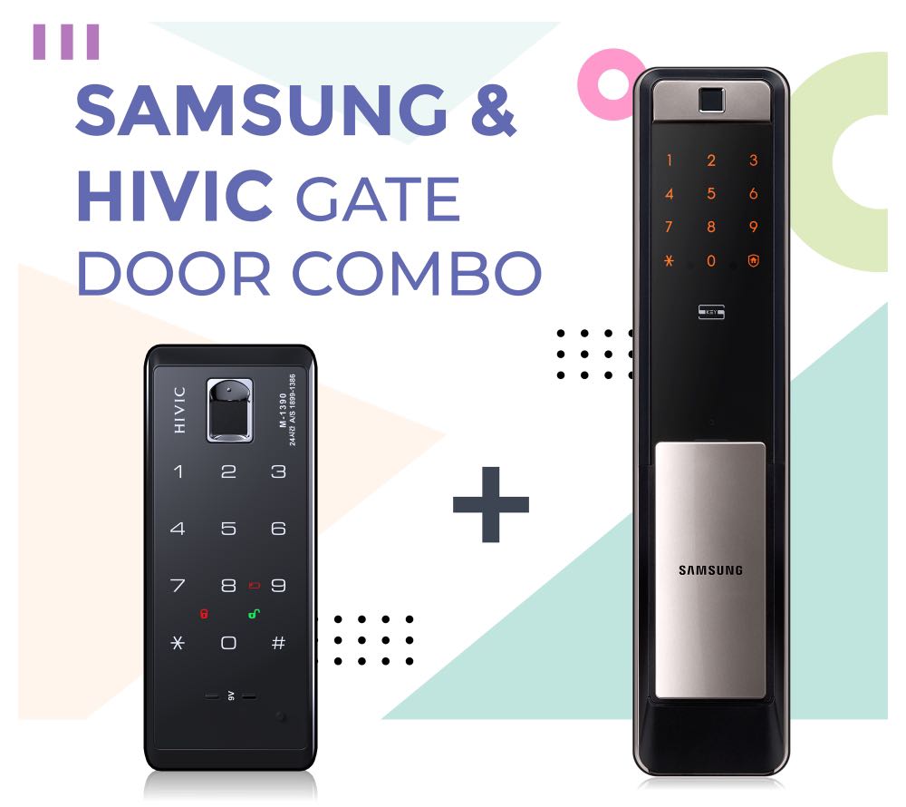 Samsung Fingerprint Combo 1, Furniture & Home Living, Security & Locks ...