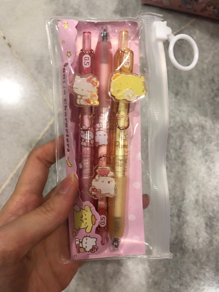 Sanrio Characters Pens, Hobbies & Toys, Stationery & Craft, Stationery ...