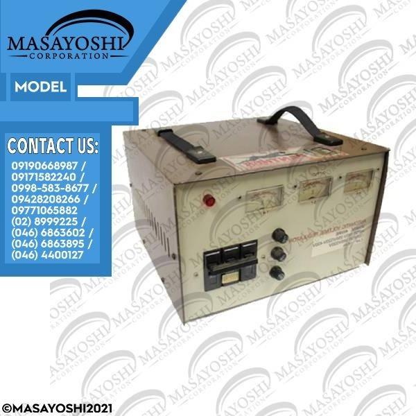 Servo Motor Type AVR (for 3 Phase 3 Wires) | Output Voltage | Voltage ...
