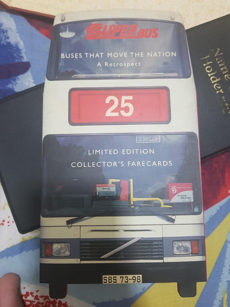 Singapore bus farecard, Hobbies & Toys, Memorabilia & Collectibles ...