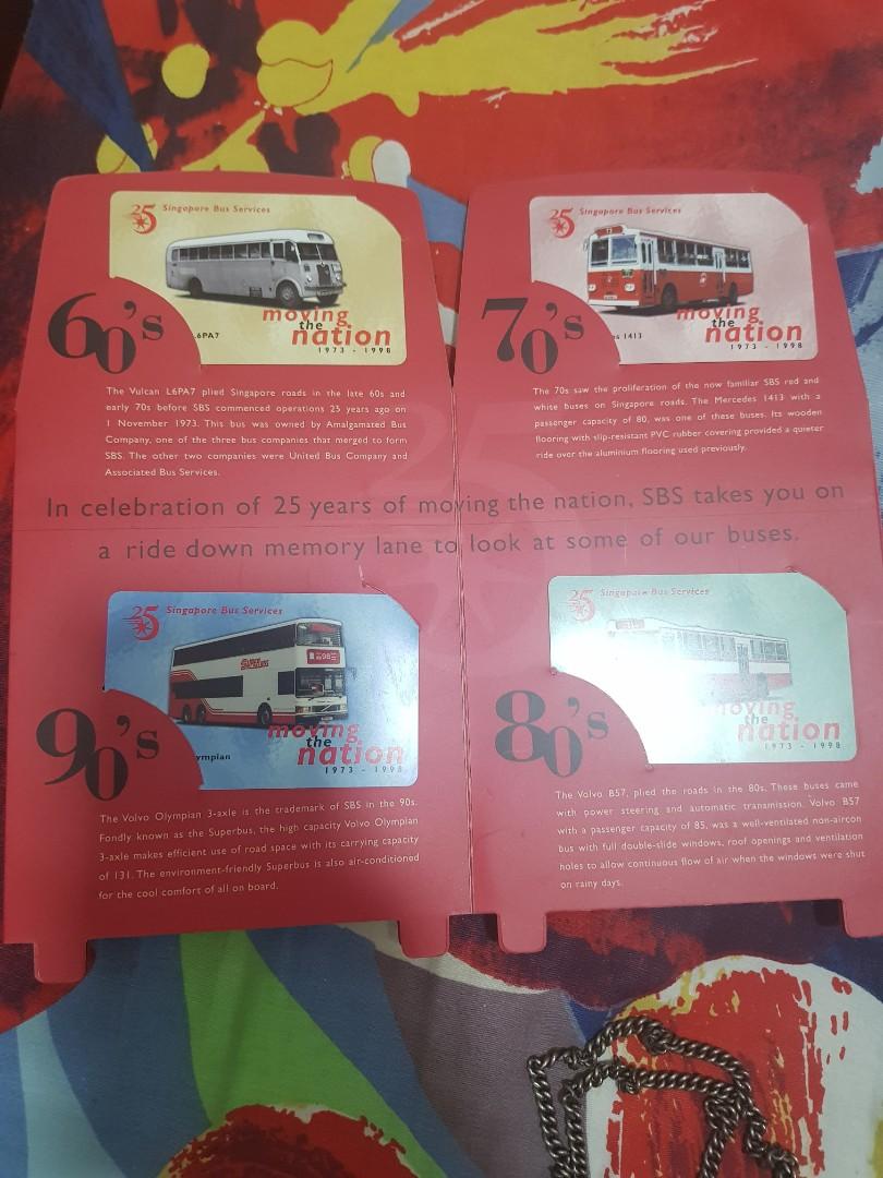 Singapore bus farecard, Hobbies & Toys, Memorabilia & Collectibles ...