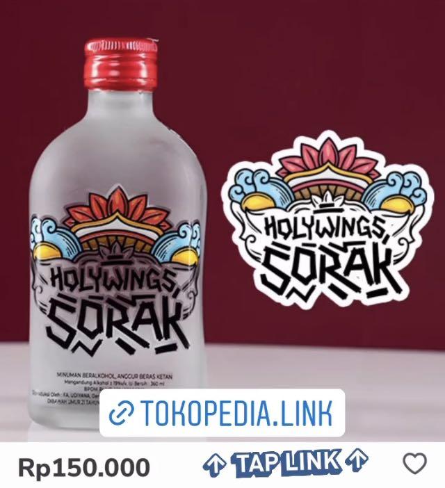Sorak Holywings, Makanan & Minuman, Minuman Tidak Beralkohol di Carousell