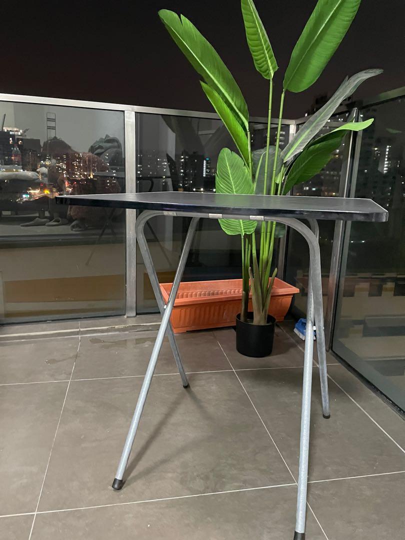 square black folding table, Furniture & Home Living, Furniture, Tables ...