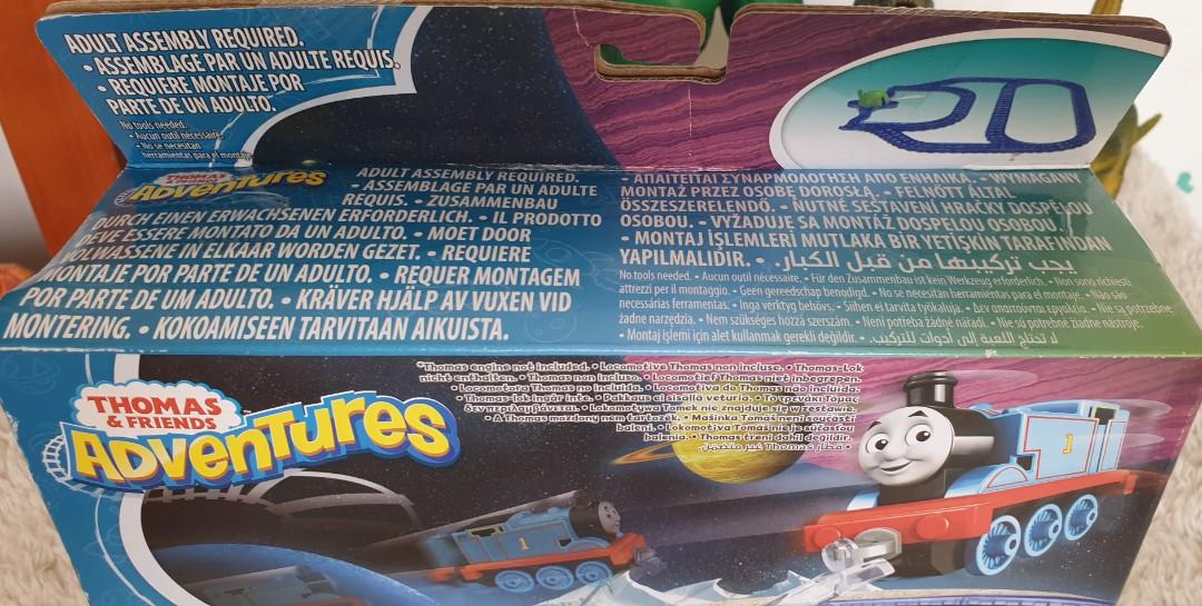 Thomas and Friends Adventures Space Mission Track Pack, Hobbies & Toys ...