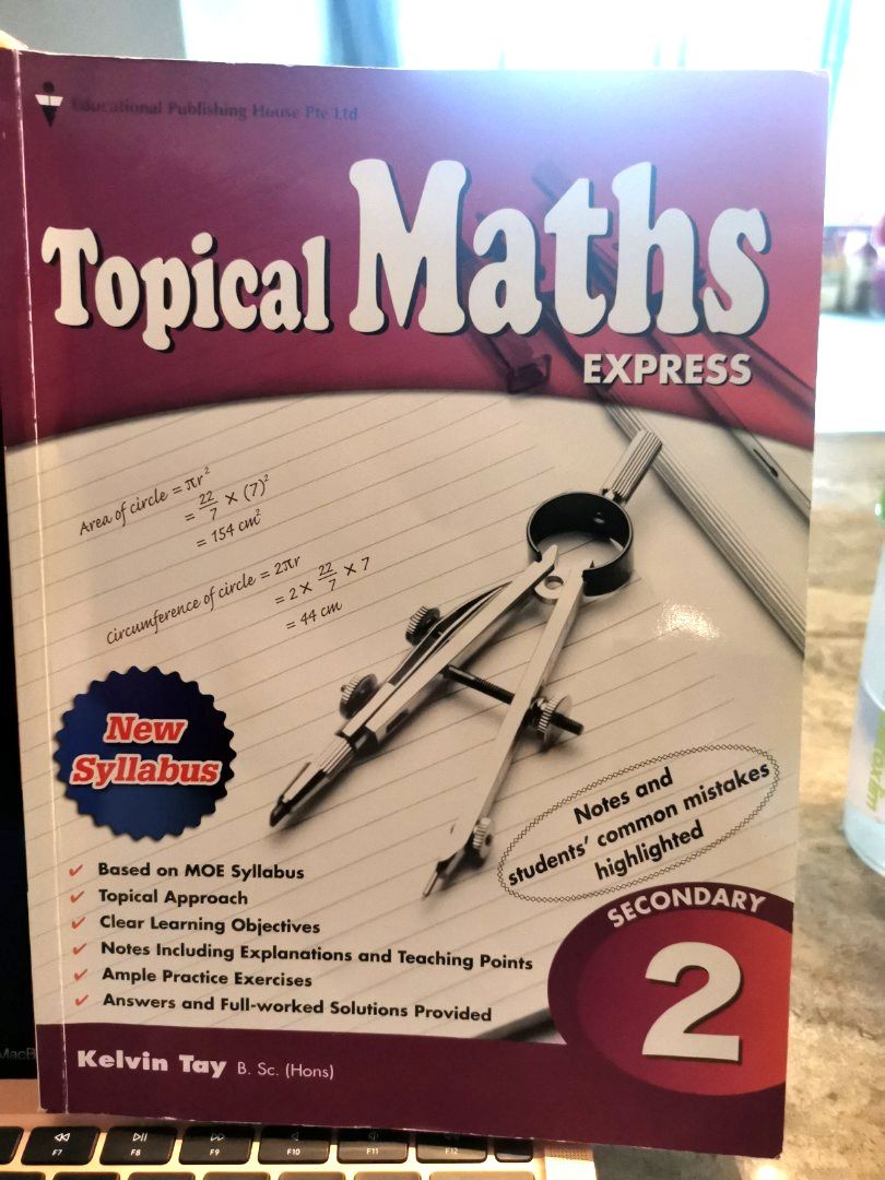Topical Maths Express Secondary 2 assessment book - by Educational ...