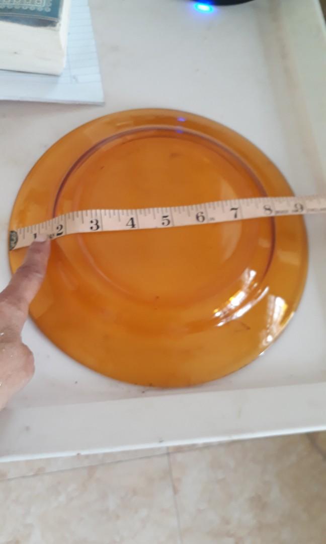 VINTAGE BROWN PLATES, Furniture & Home Living, Kitchenware & Tableware ...