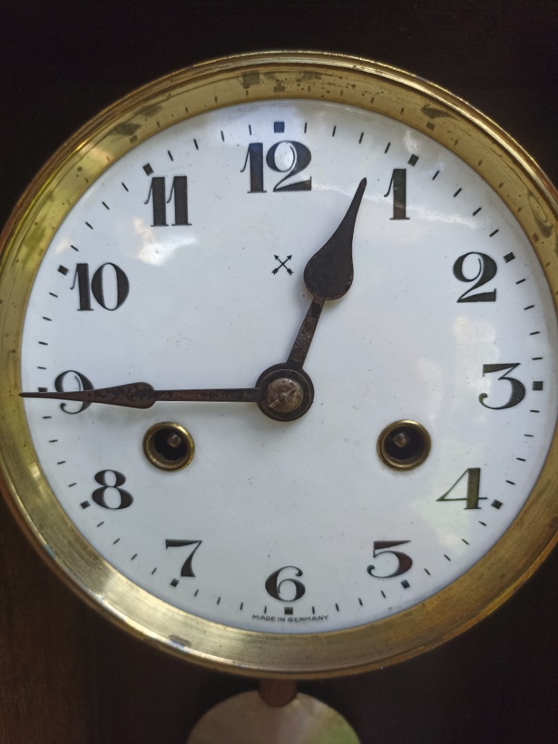 Vintage HAC (Hamburg American Clock Company) Mechanical Wall Clock ...
